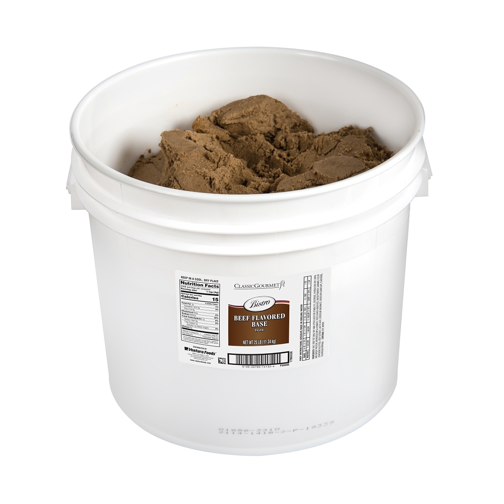 Bistro Beef Flavored Base 25 LB PAIL - Ventura Foods