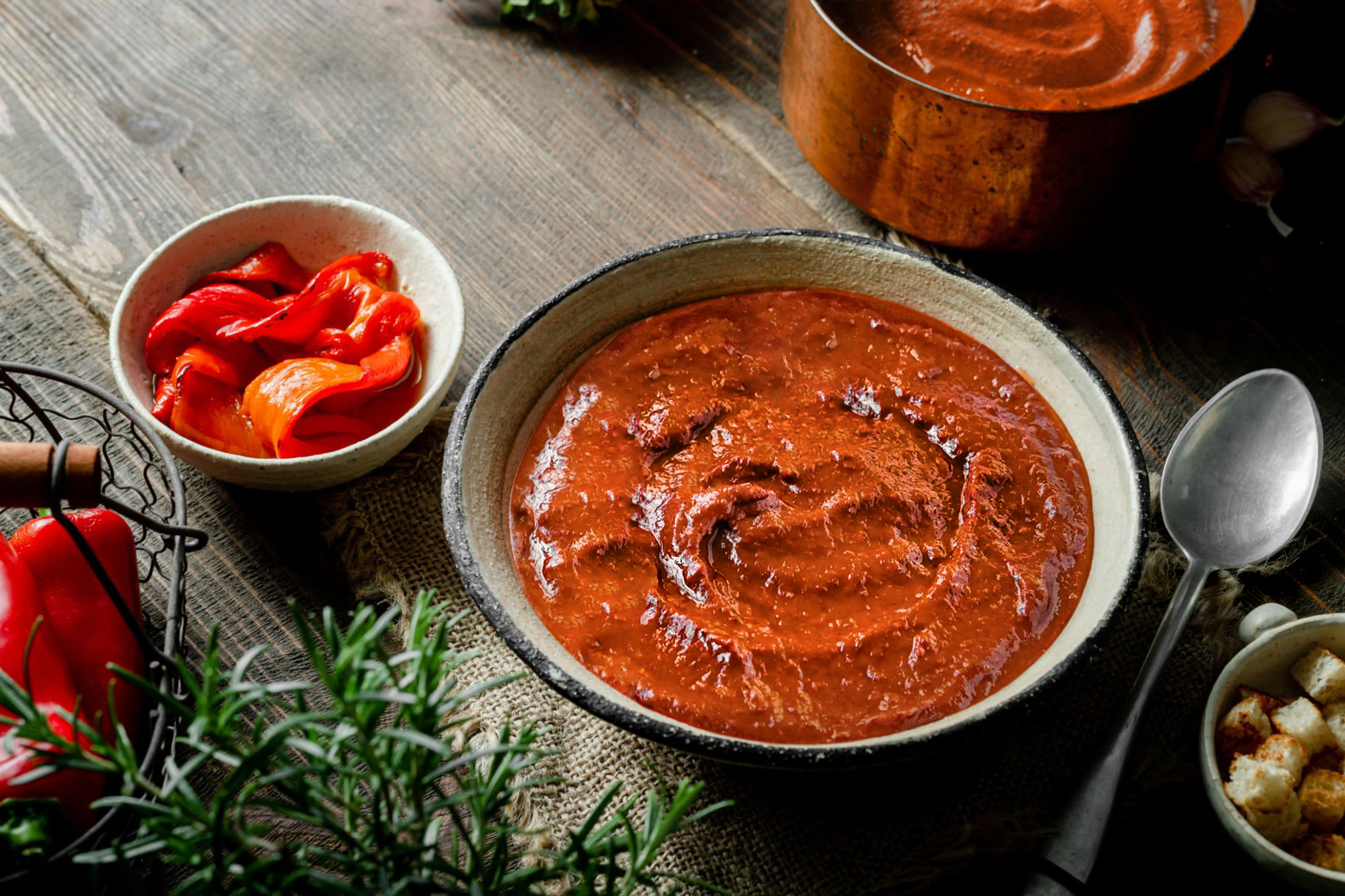Guajillo & Ancho Chili-BBQ Cream Sauce - Ventura Foods