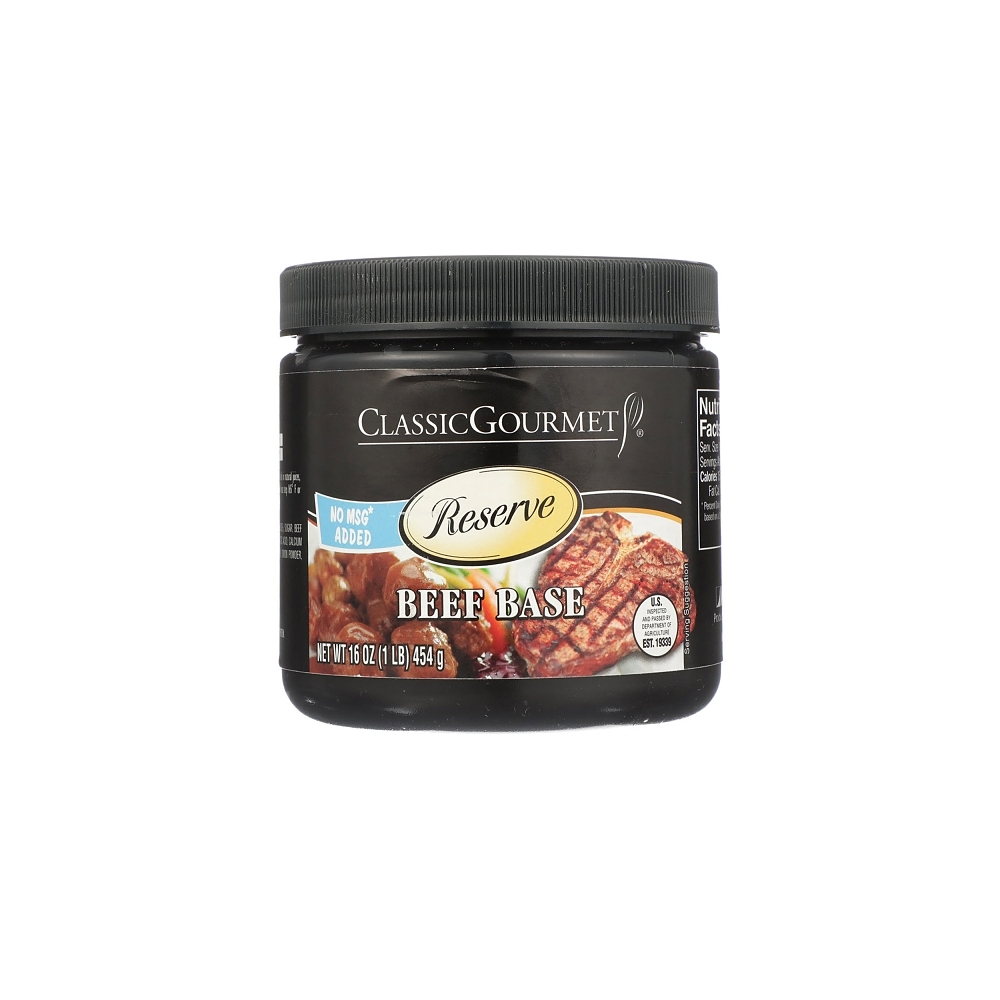 Classic Gourmet Beef Base 6/1 LB JAR - Ventura Foods