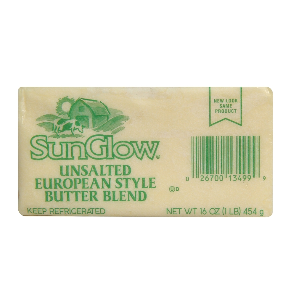 SunGlow® European Style Butter Blend Unsalted - Ventura Foods