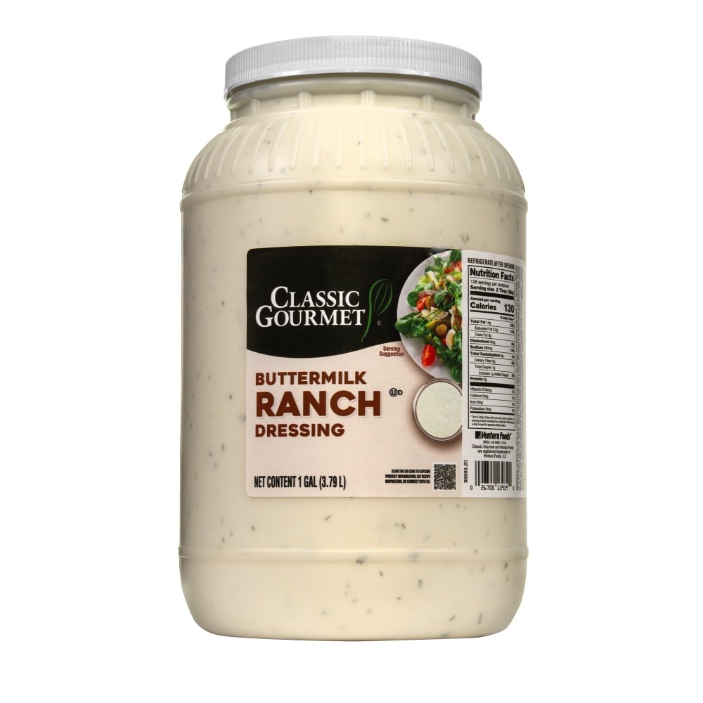 Classic Gourmet® Buttermilk Ranch Dressing - Ventura Foods
