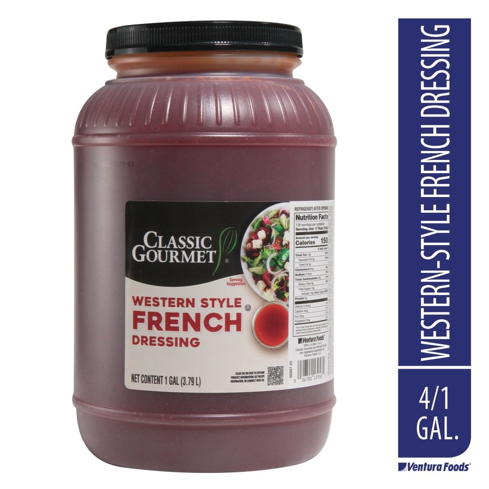 Classic Gourmet® Western-Style French Dressing (SS) - Ventura Foods