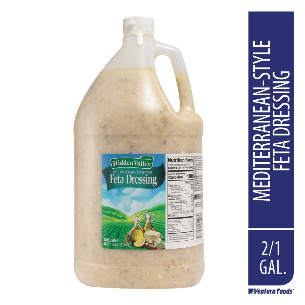 Hidden Valley® Mediterranean-Style Feta Dressing (SS) - Ventura Foods