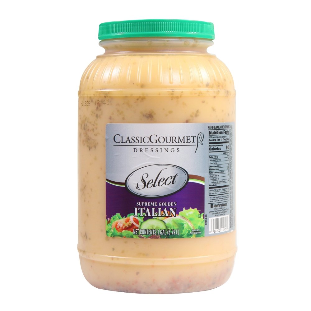 Classic Gourmet® Supreme Golden Italian Dressing (SS) - Ventura Foods