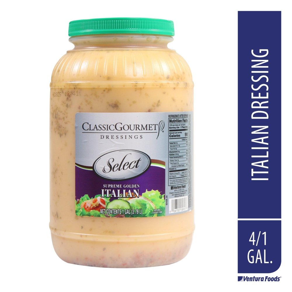 Classic Gourmet® Supreme Golden Italian Dressing (SS) - Ventura Foods