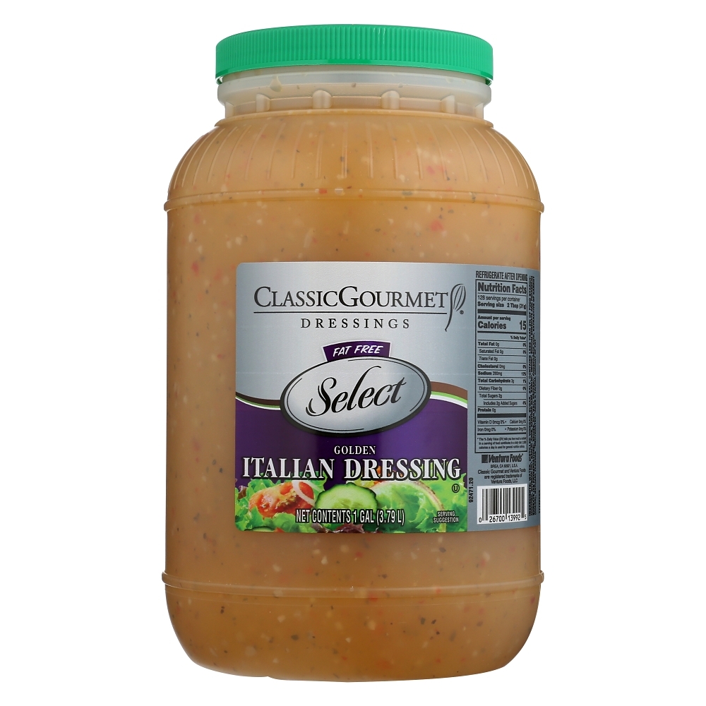 Classic Gourmet® Select Golden Italian Dressing, Fat Free (SS ...