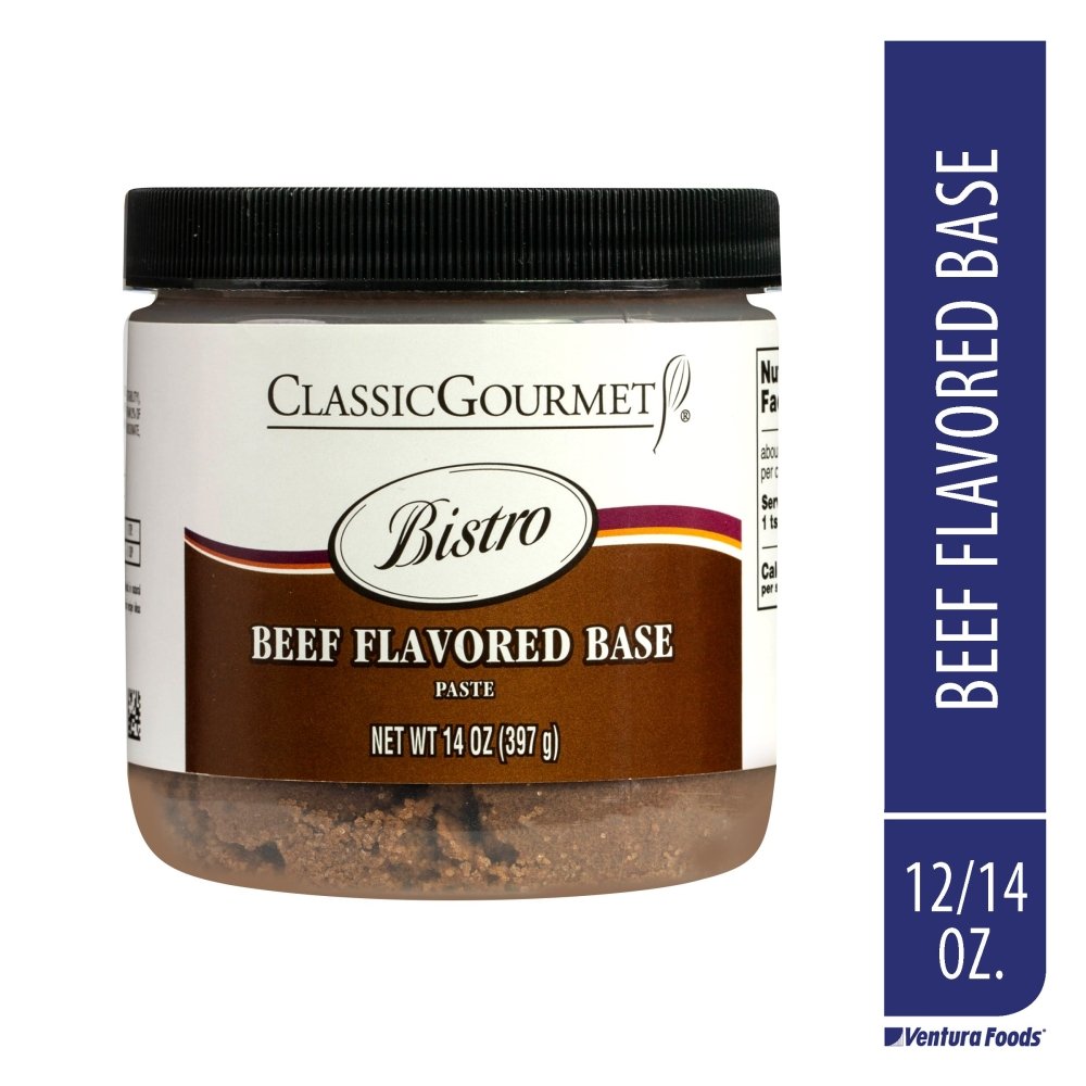 Bistro Beef Flavored Base 12/1 LB - Ventura Foods