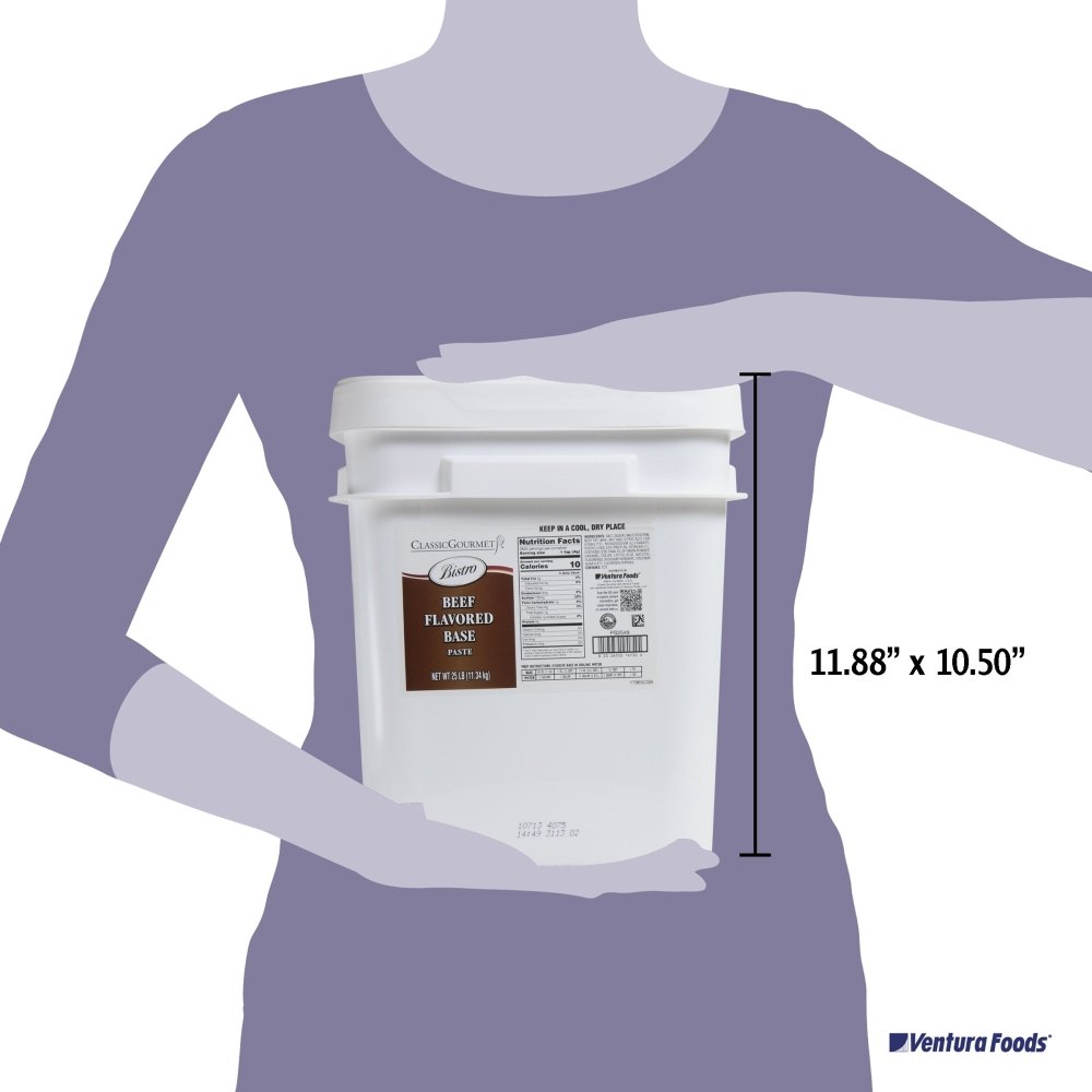 Bistro Beef Flavored Base 25 LB PAIL - Ventura Foods