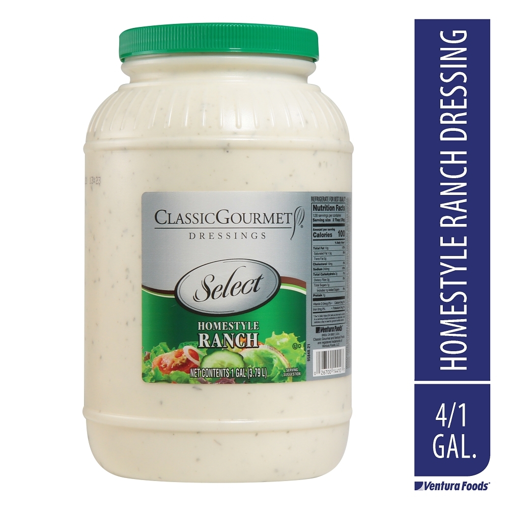 Classic Gourmet® Homestyle Ranch Dressing (Ref.) - Ventura Foods