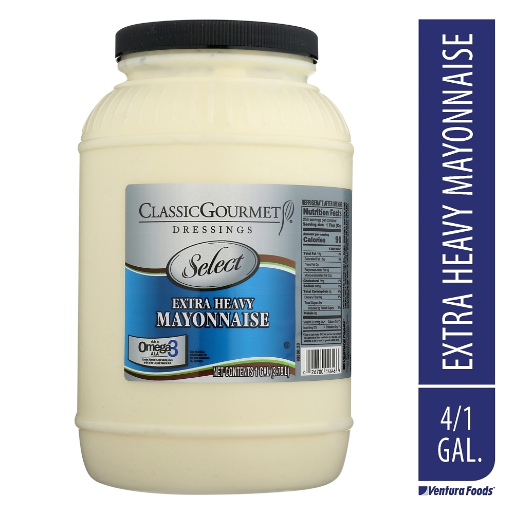 Classic Gourmet® Select Extra Heavy Mayonnaise (SS) - Ventura Foods