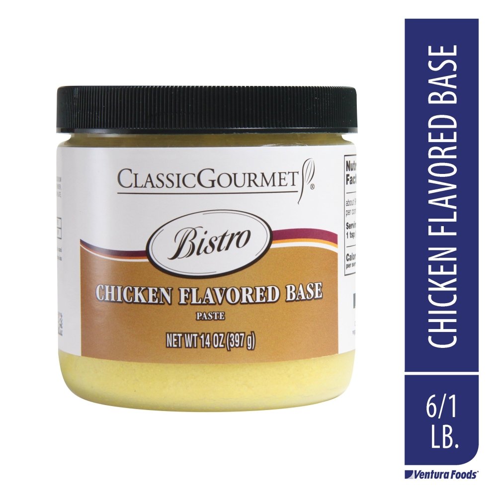 Classic Gourmet Bistro Chicken Flavored Base (Paste) 12/14 OZ JAR ...