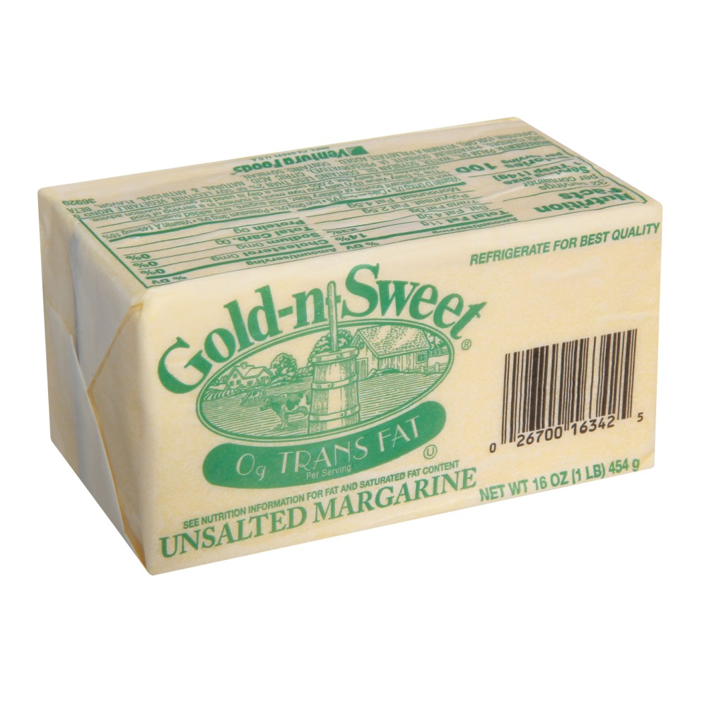 Gold-N-Sweet® Unsalted Margarine - Ventura Foods