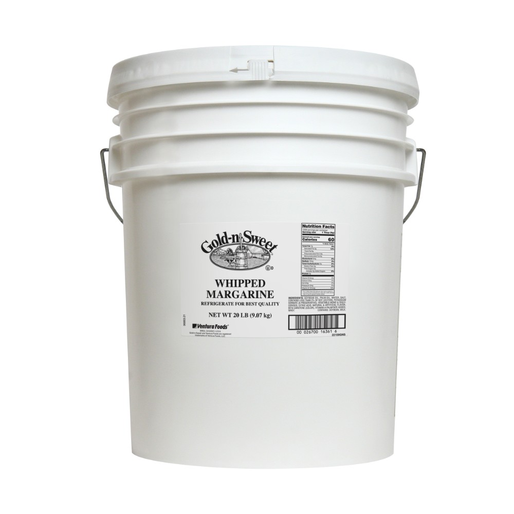 Gold-N-Sweet® Whipped Margarine Vege 20lb - Ventura Foods