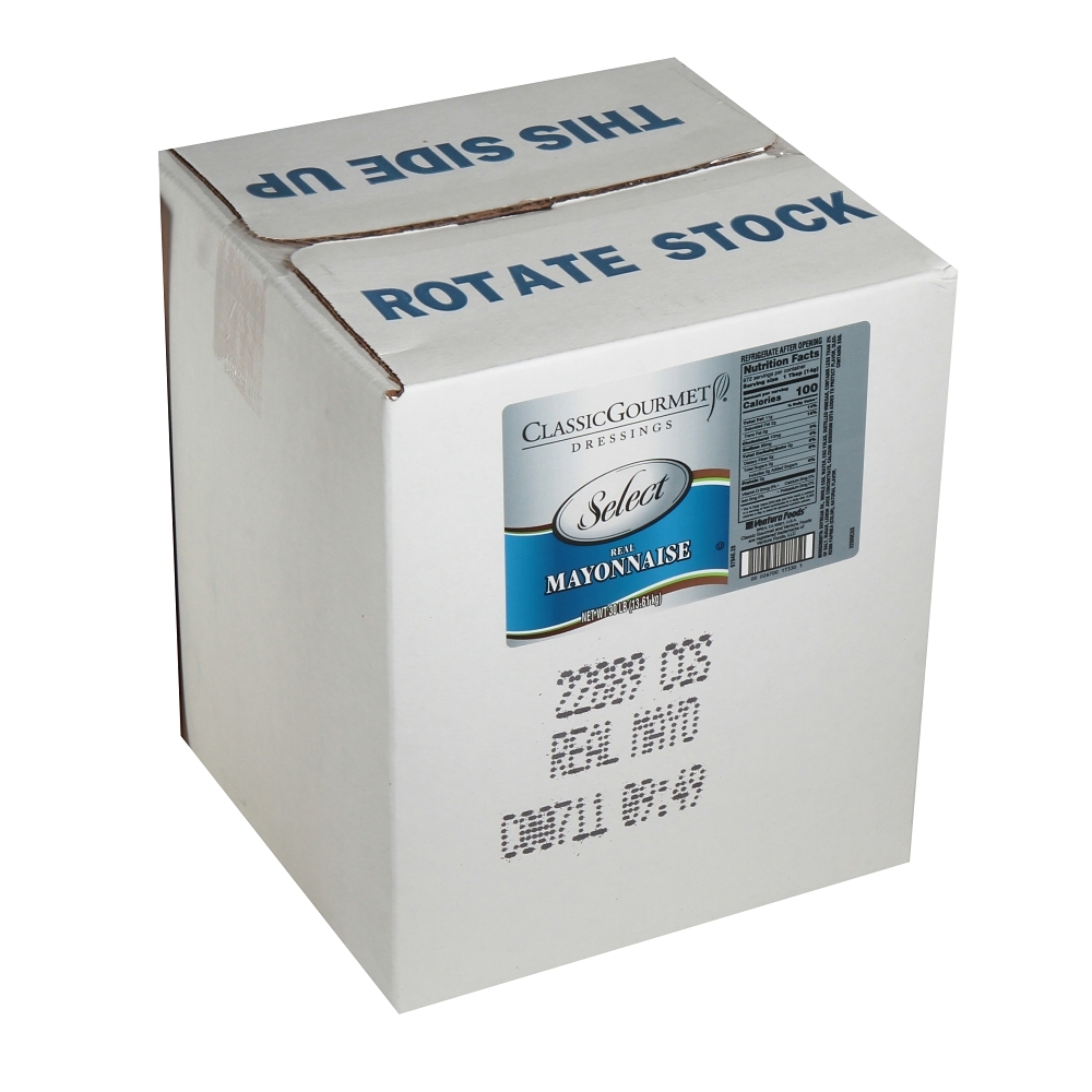Classic Gourmet® Select Real Mayonnaise 30 lb Box