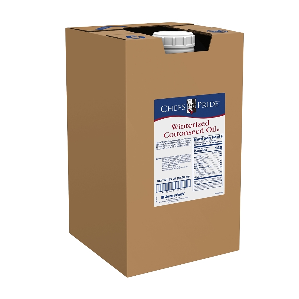 Chef's Pride Winterized Cottonseed Oil - Ventura Foods