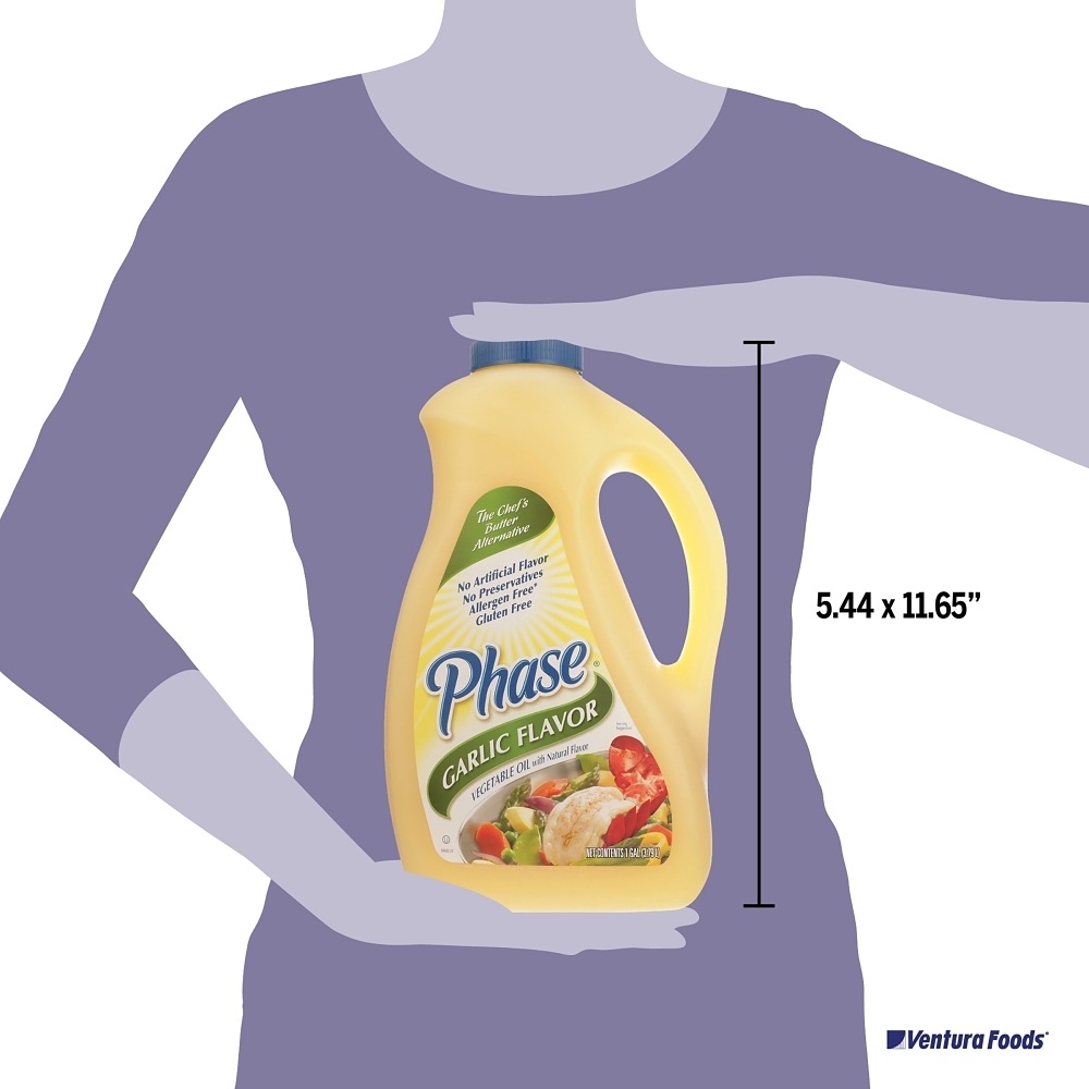 Phase® With Garlic Liquid Butter Alternative - Ventura Foods
