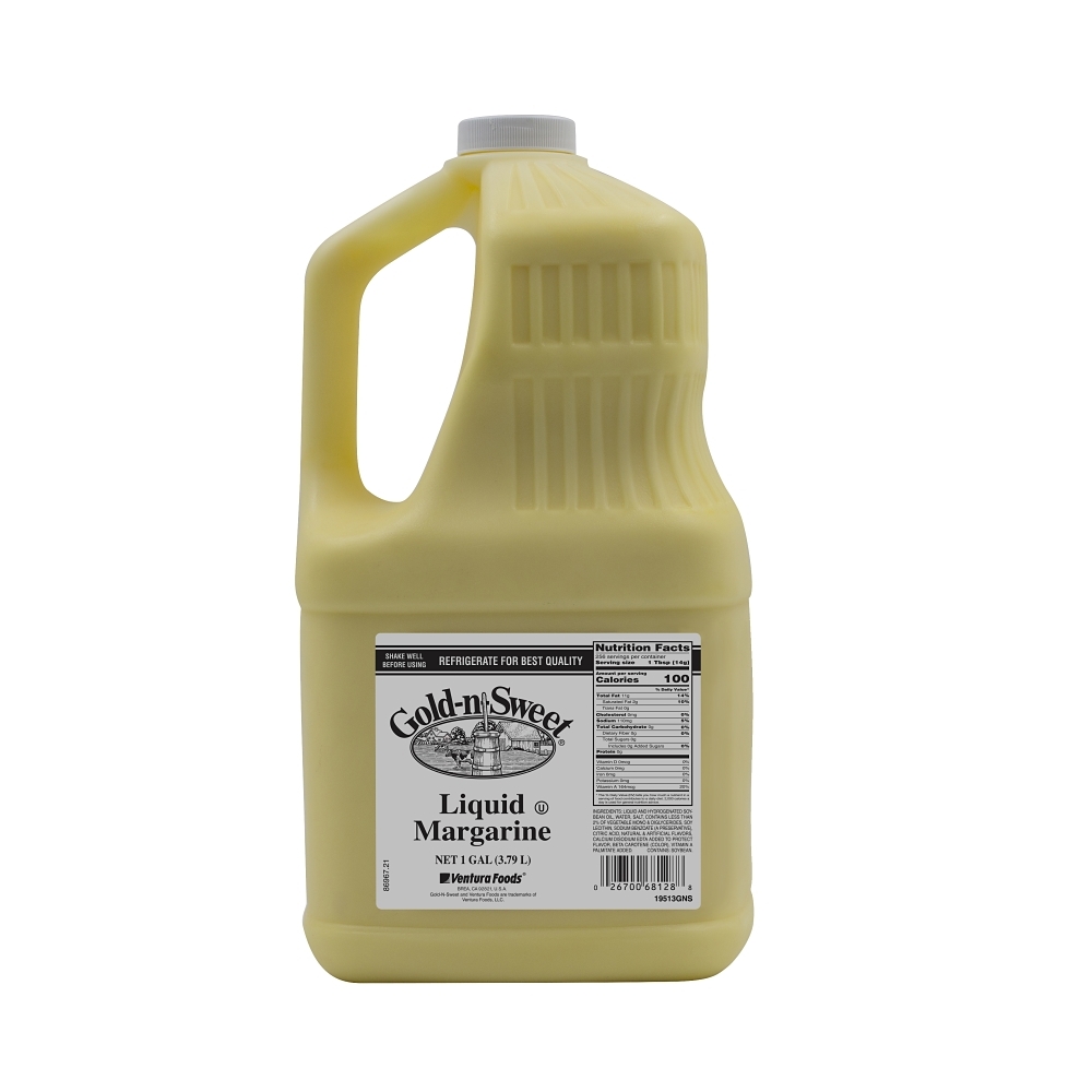 Gold-N-Sweet® Liquid Margarine 1 gal - Ventura Foods