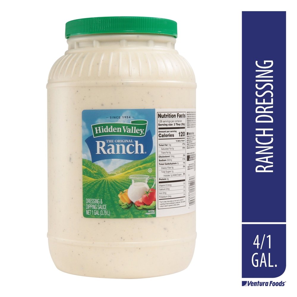 Hidden Valley® Original Ranch® 1 gal Jar - Ventura Foods