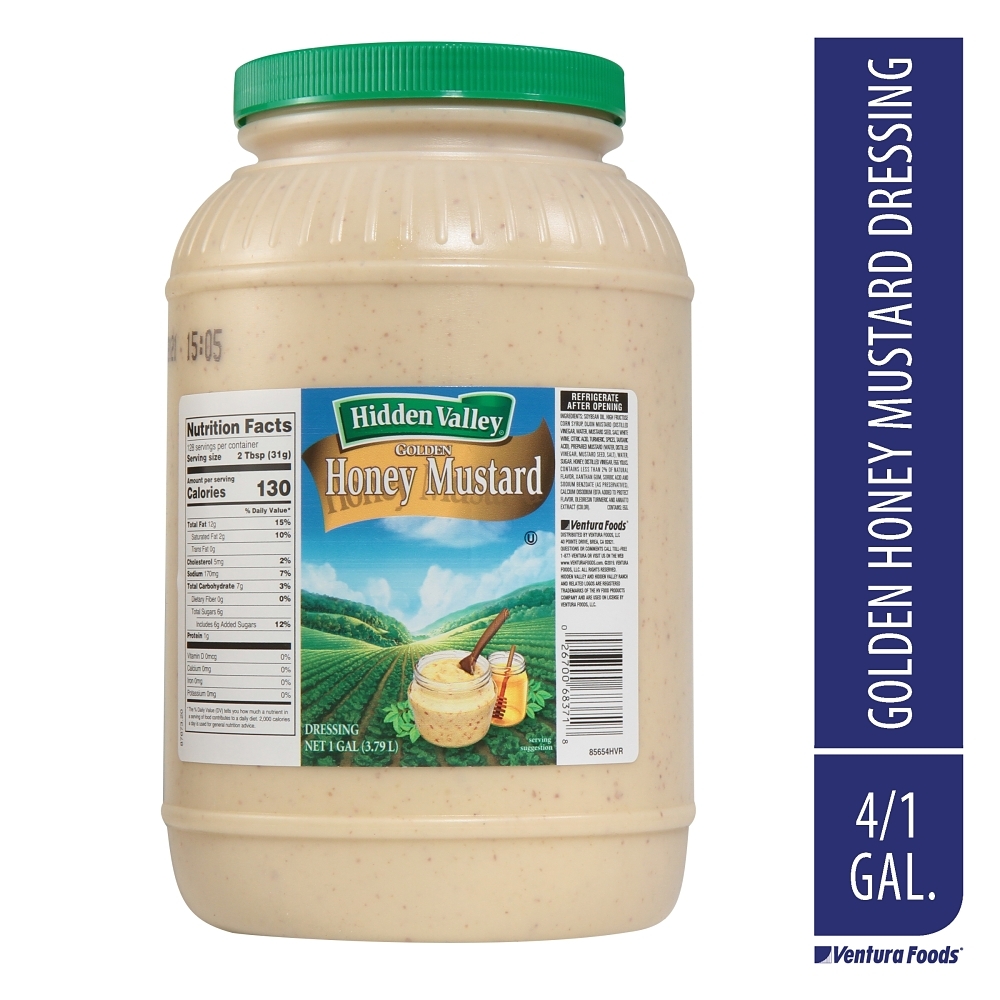Hidden Valley® Golden Honey Mustard 1 gal - Ventura Foods