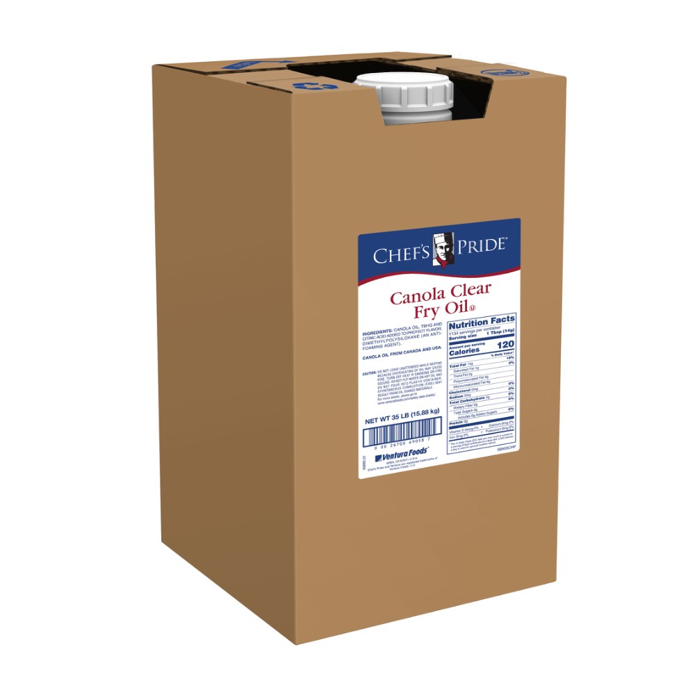 Chef's Pride Canola Clear Fry Oil - Ventura Foods