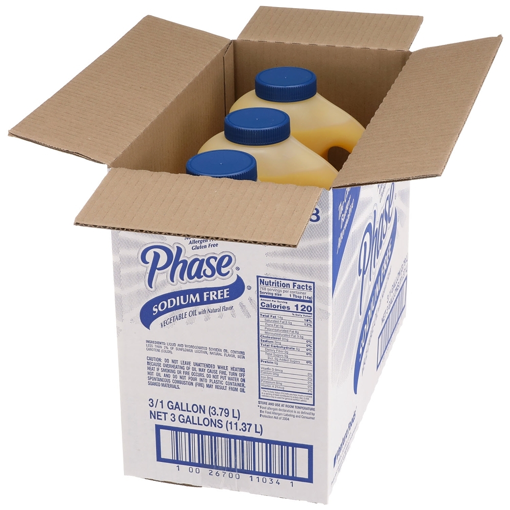 Phase® No Sodium Liquid Butter Alternative - Ventura Foods
