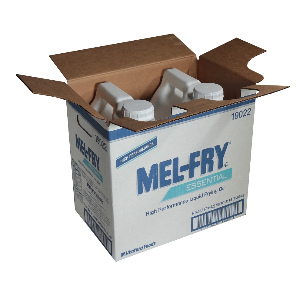 Mel-Fry® Essential High Performance Fry Oil 17.5 container