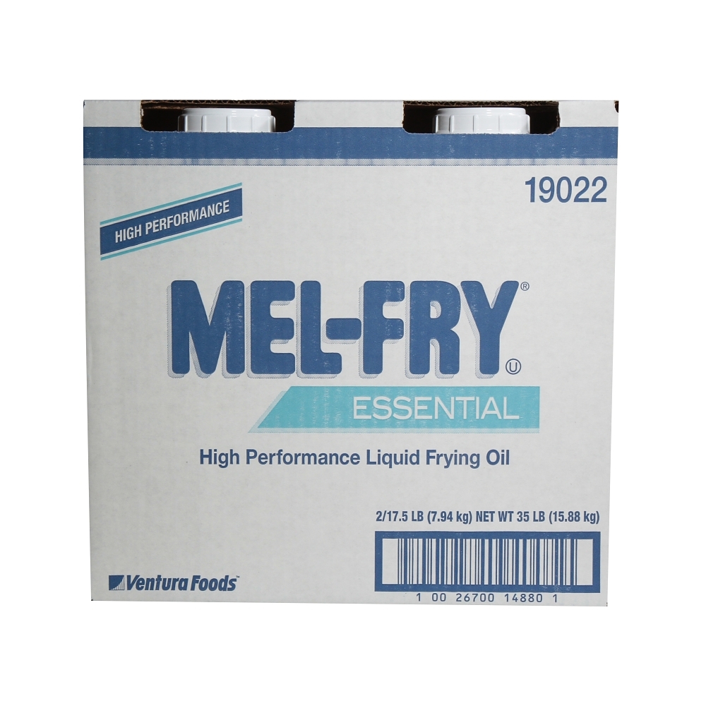 Mel-Fry® Essential High Performance Fry Oil 17.5 container