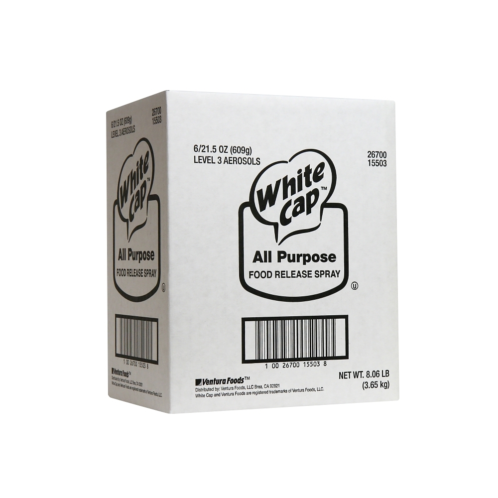 White Cap® All Purpose Food Release Spray - Ventura Foods