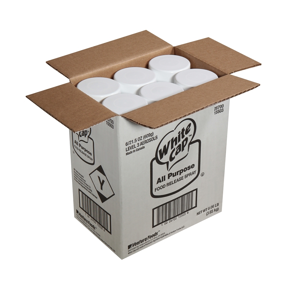 White Cap® All Purpose Food Release Spray - Ventura Foods