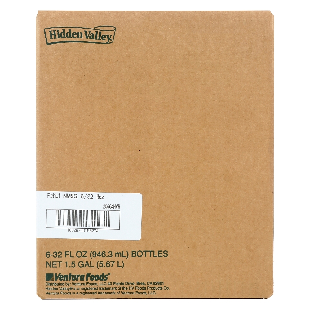 Hidden Valley® Original Ranch® Homestyle Light (Ref.) - Ventura Foods