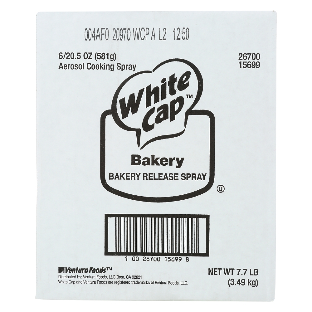 White Cap® Baking Spray for Easy Release - Ventura Foods