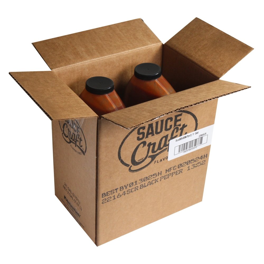 Smoked Black Pepper BBQ Sauce - Ventura Foods