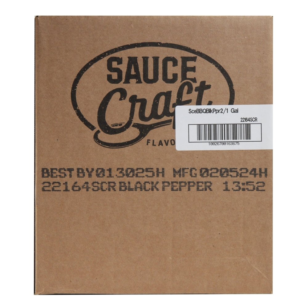 Smoked Black Pepper BBQ Sauce - Ventura Foods
