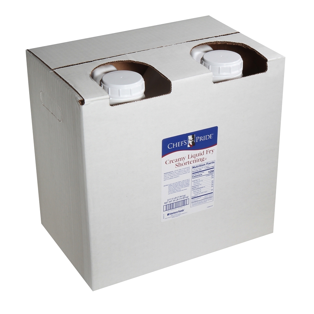 Chef's Pride Universal Creamy Liquid Fry Shortening, 17.5lb