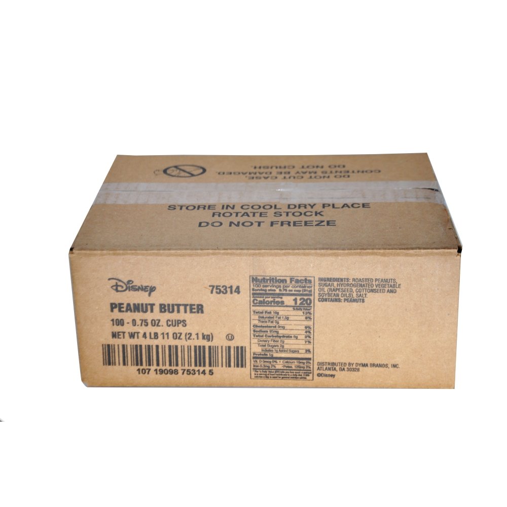 Disney Peanut Butter Cup 100 Count - 0.75 Oz - Ventura Foods