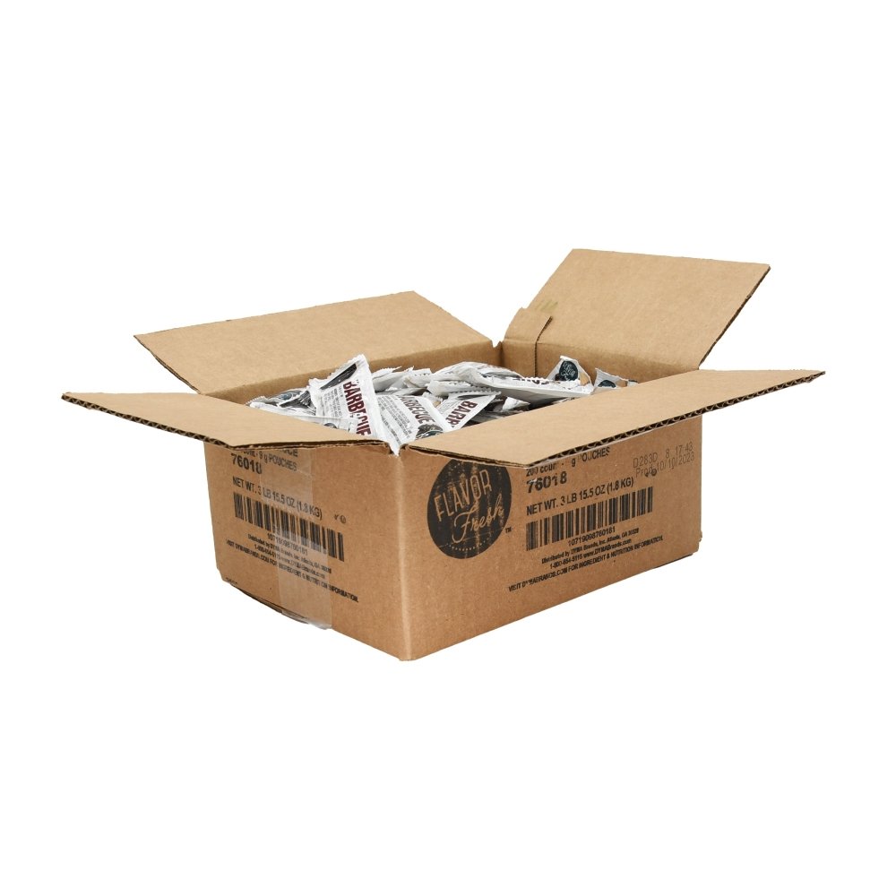 Flavor Fresh™ Low Sodium BBQ Sauce Pouch 200 Count - 9 G - Ventura Foods
