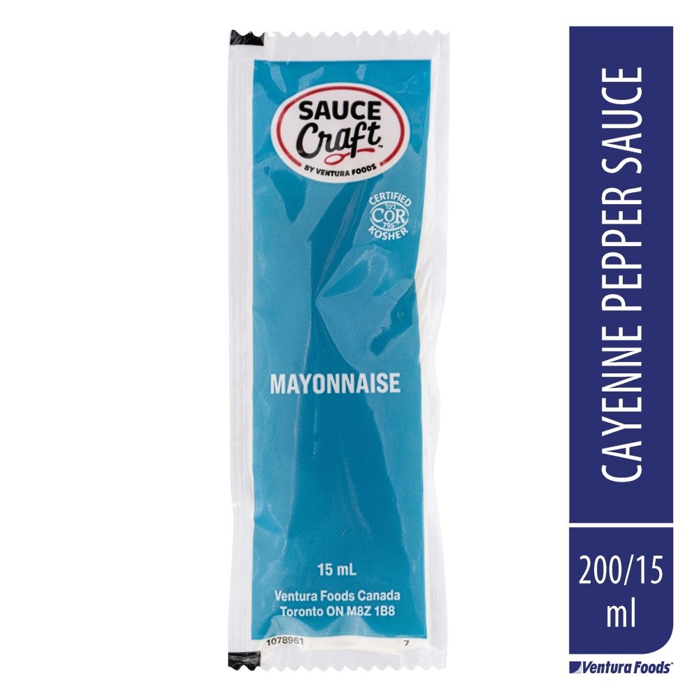 Sauce Craft® Mayonnaise Single Serve Packet - Ventura Foods